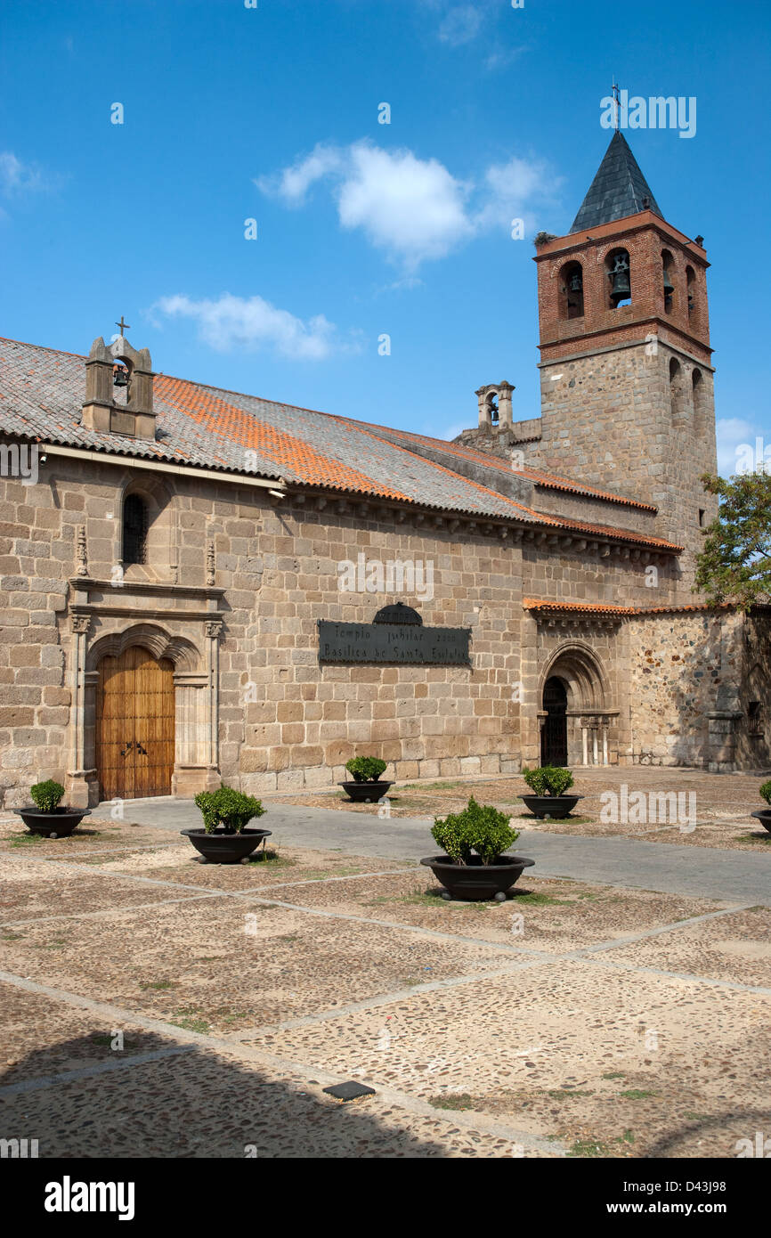 Basilica de Santa Eulalia Merida Spain Stock Photo - Alamy
