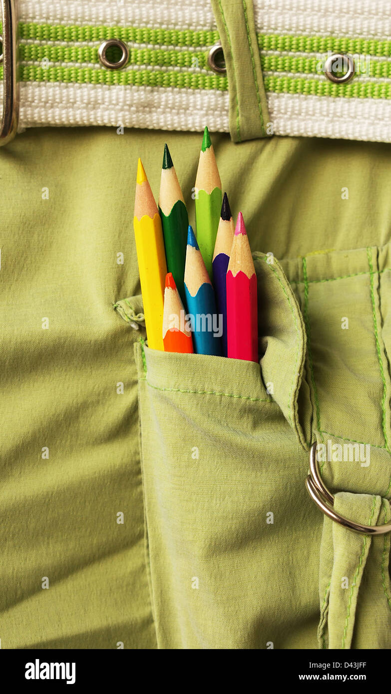 Pencil pocket hi-res stock photography and images - Alamy
