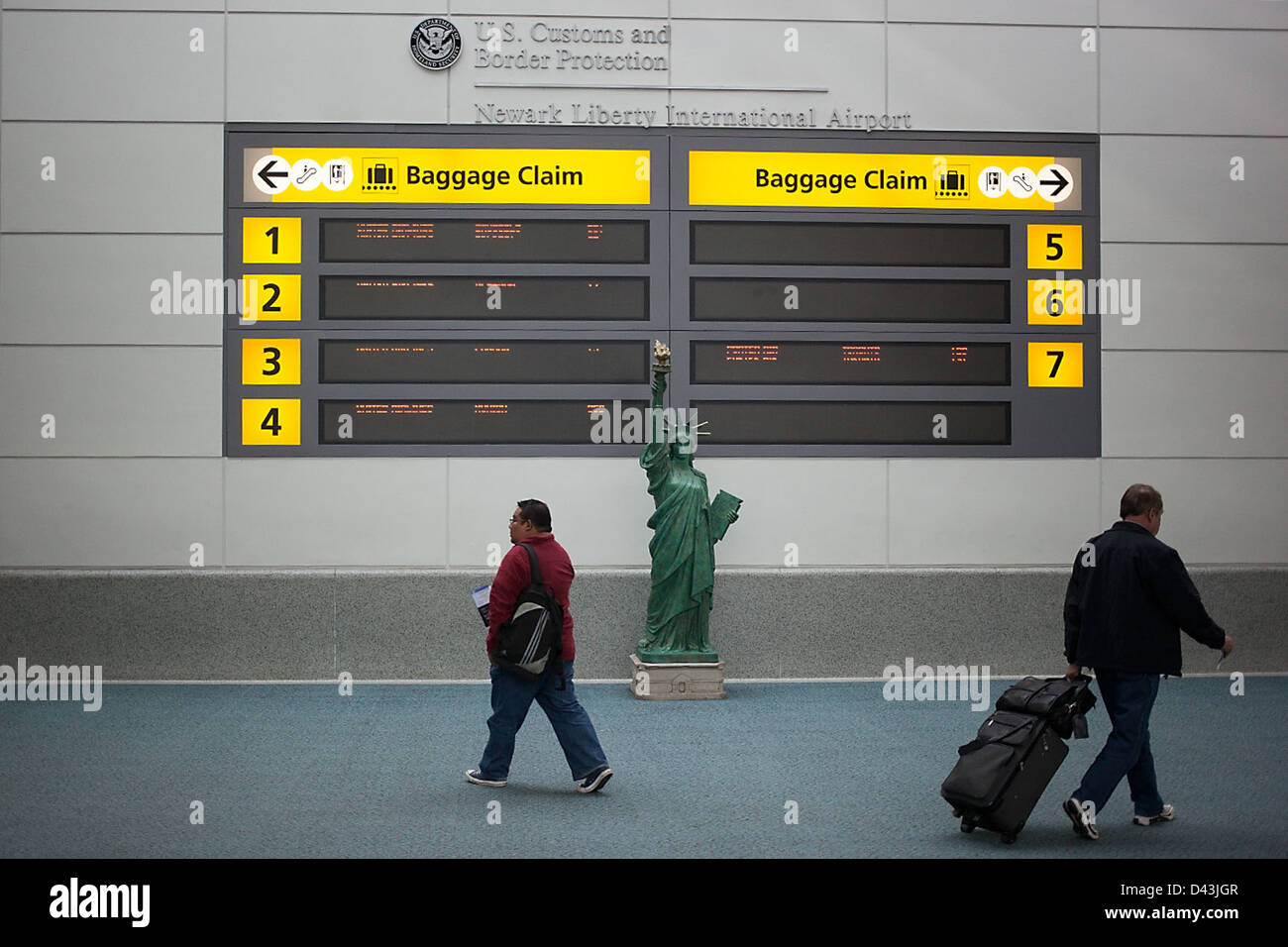 Customs And Border Protection Airport High Resolution Stock Photography ...