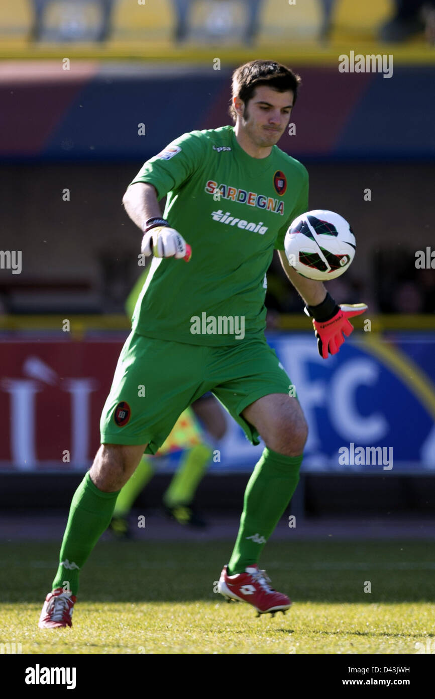 Michael Agazzi (Cagliari), MARCH 3, 2013 - Football / Soccer : Italian ...