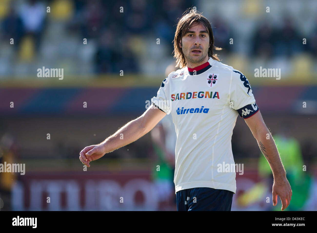 Daniele Conti (Cagliari), MARCH 3, 2013 - Football / Soccer : Italian ...