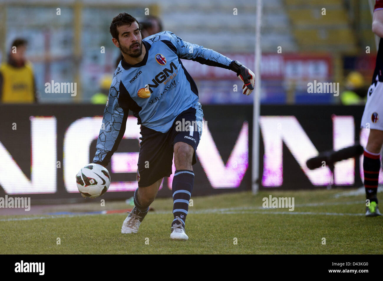 Gianluca Curci (Bologna), MARCH 3, 2013 - Football / Soccer : Italian ...