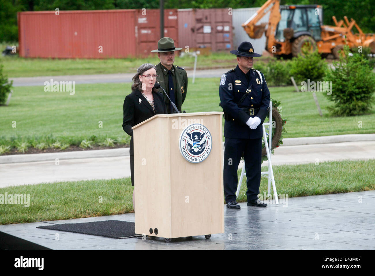 A memorial was dedicated at CBP's Global College to honor the service ...