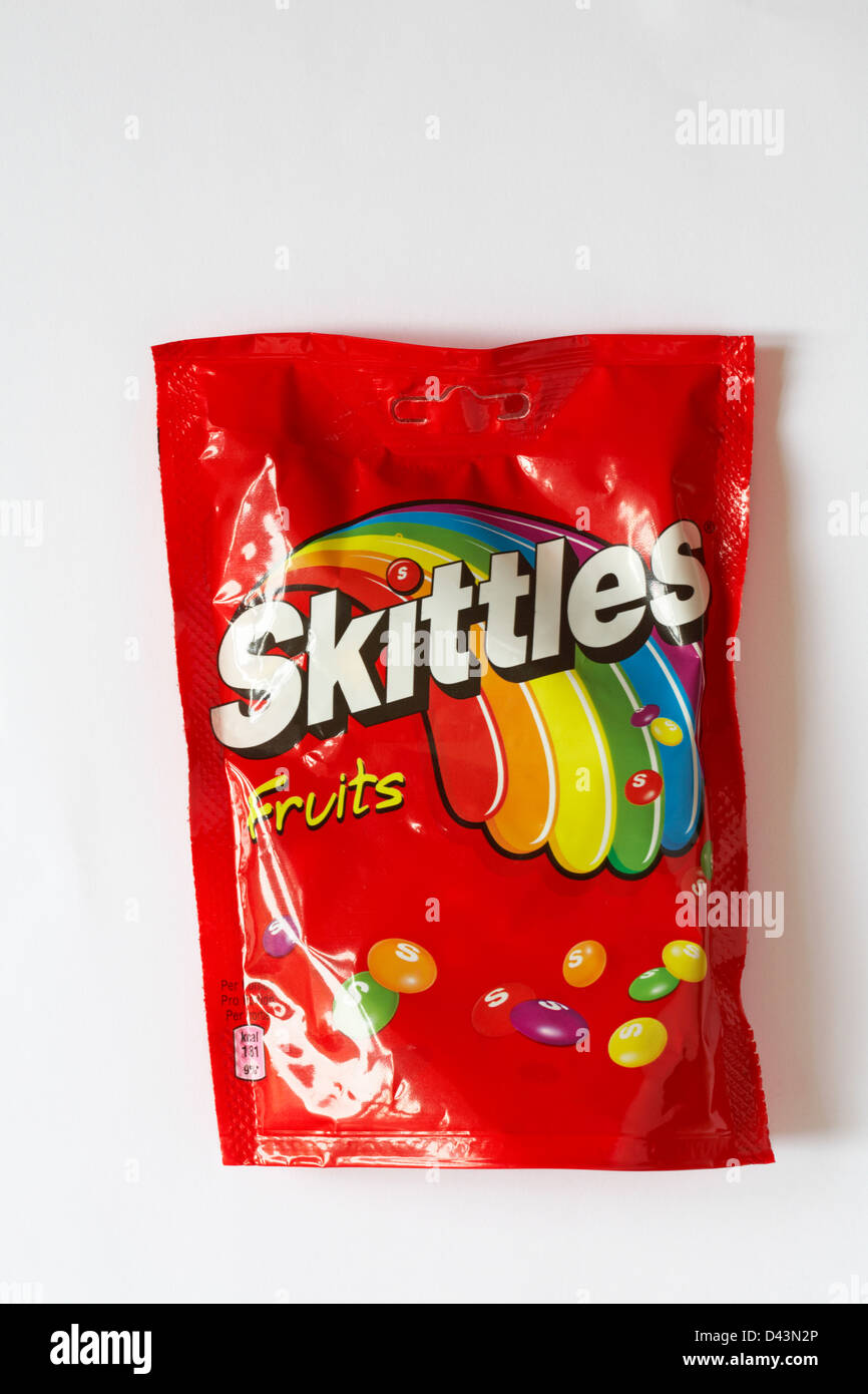 Packet of skittles fruits sweets hi-res stock photography and images ...