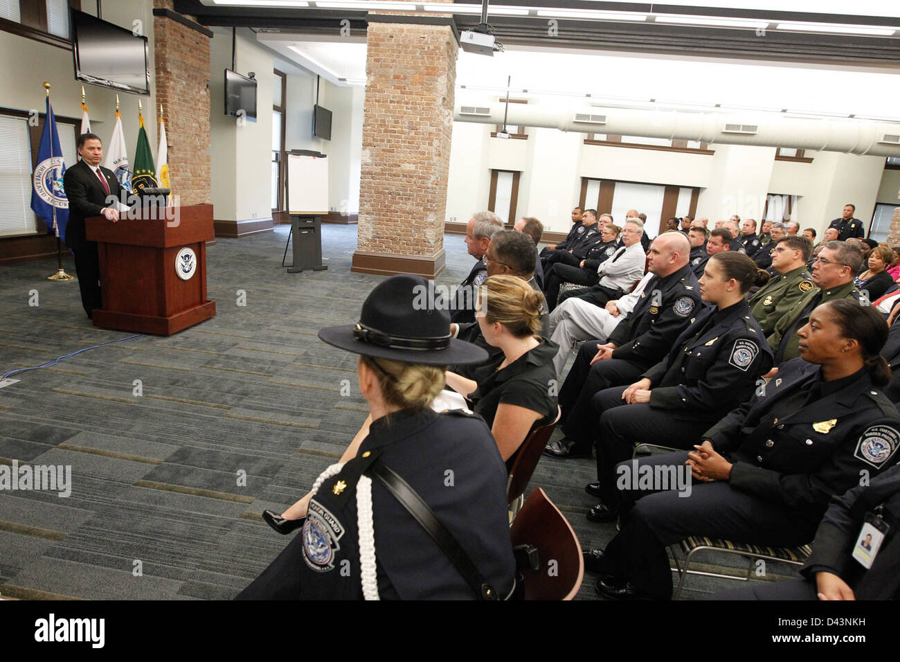 U.S. Customs & Border Protection Town Hall at the New Orleans Custom ...