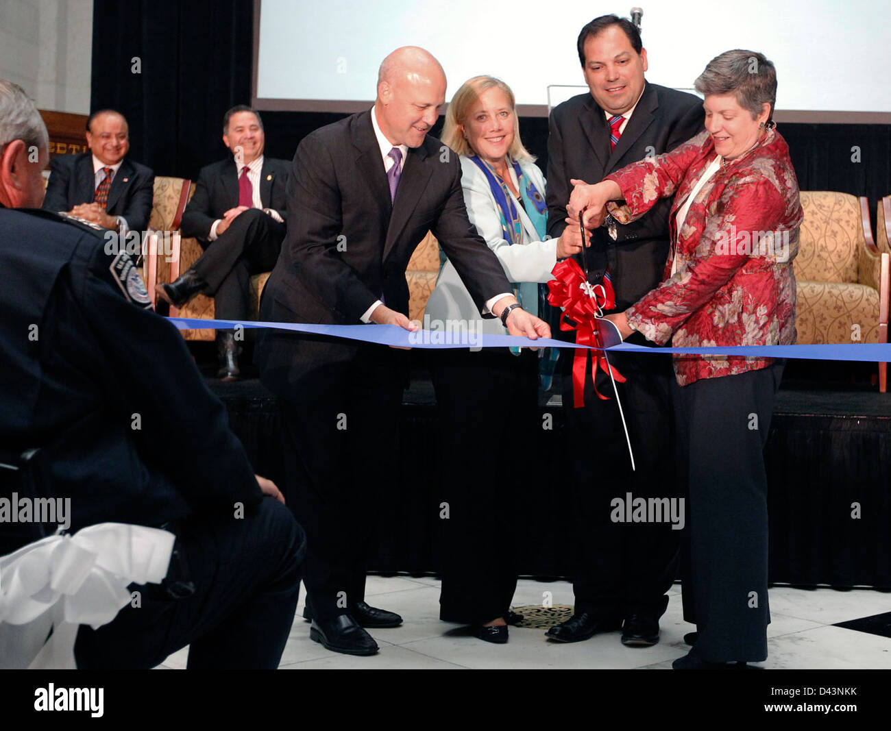 The ribbon-cutting ceremony for the newly renovated U.S. Customs House ...