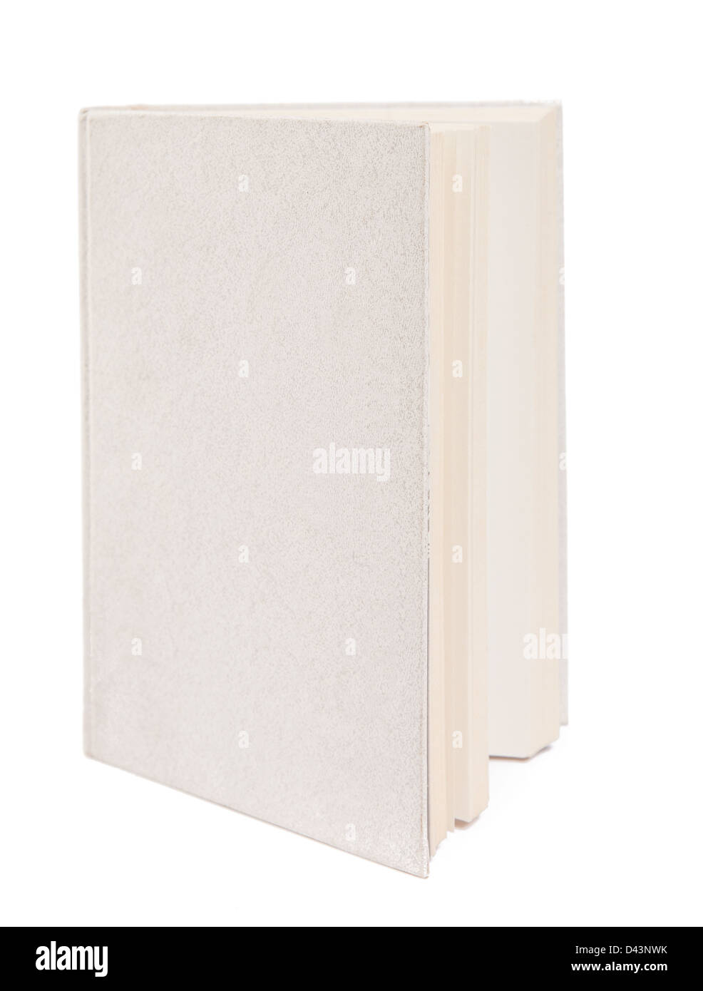 Gray book isolated on white background Stock Photo - Alamy