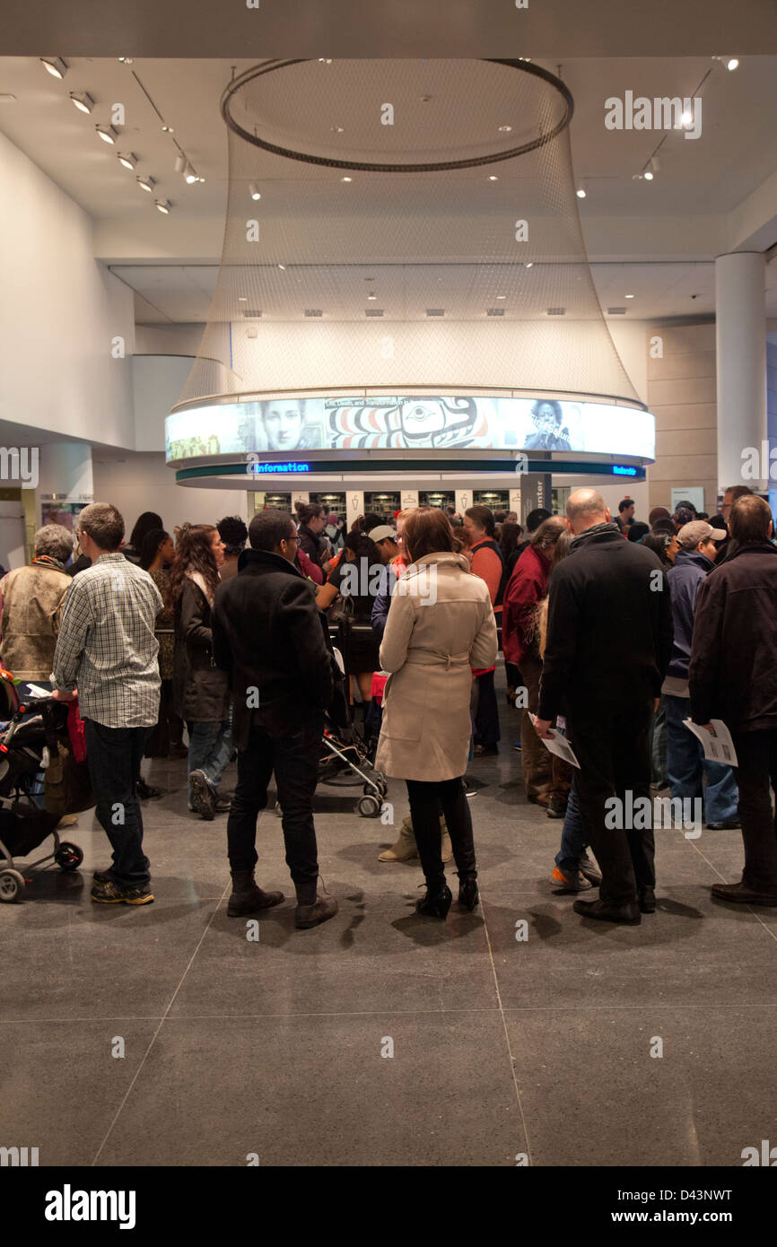 Brooklyn Museum Target first Saturday night Stock Photo - Alamy