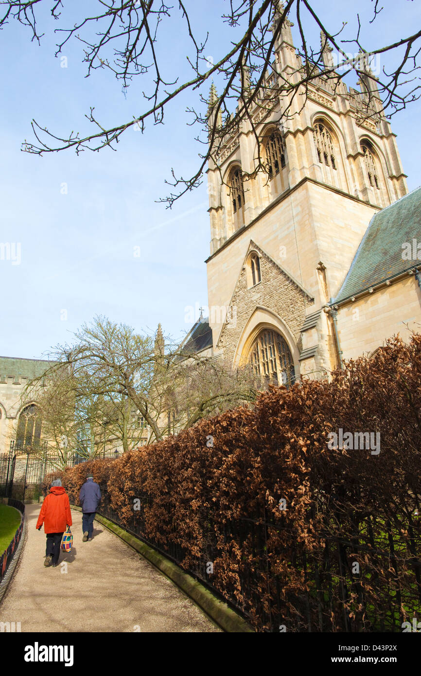 Merton College Chapel, Oxford University, England, UK Stock Photo - Alamy