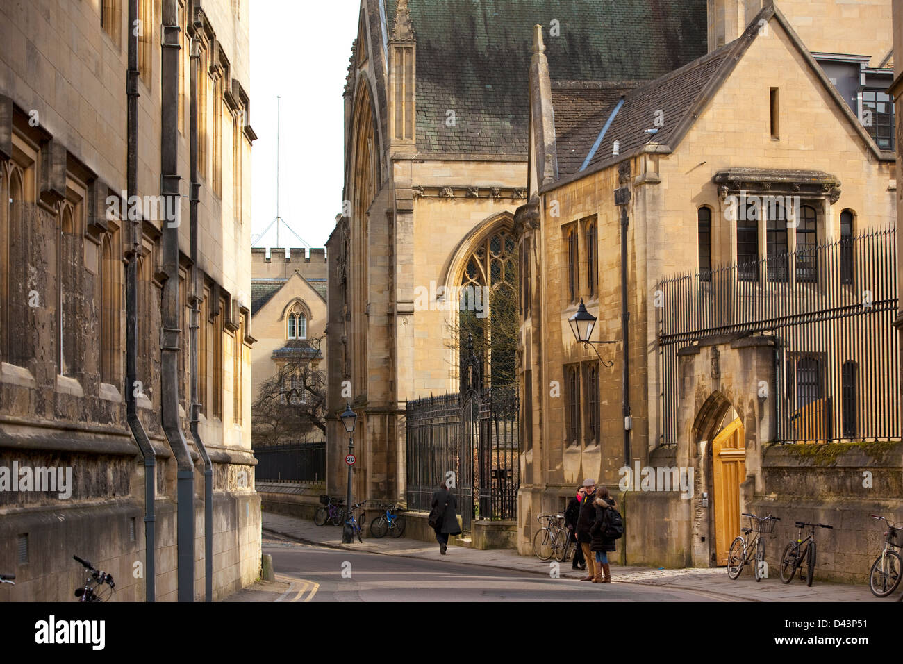 Merton College University of Oxford, Merton Street, Oxford, England, UK ...