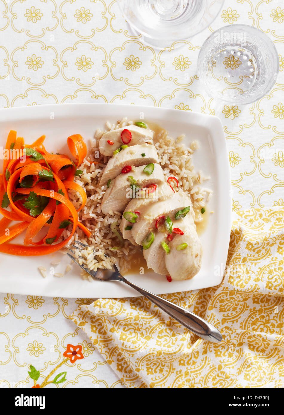 Chicken rice images hi-res stock photography and images - Alamy