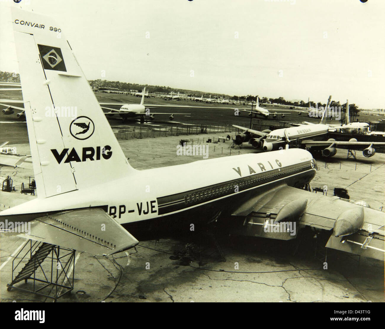 Convair , 990, Coronado Stock Photo - Alamy