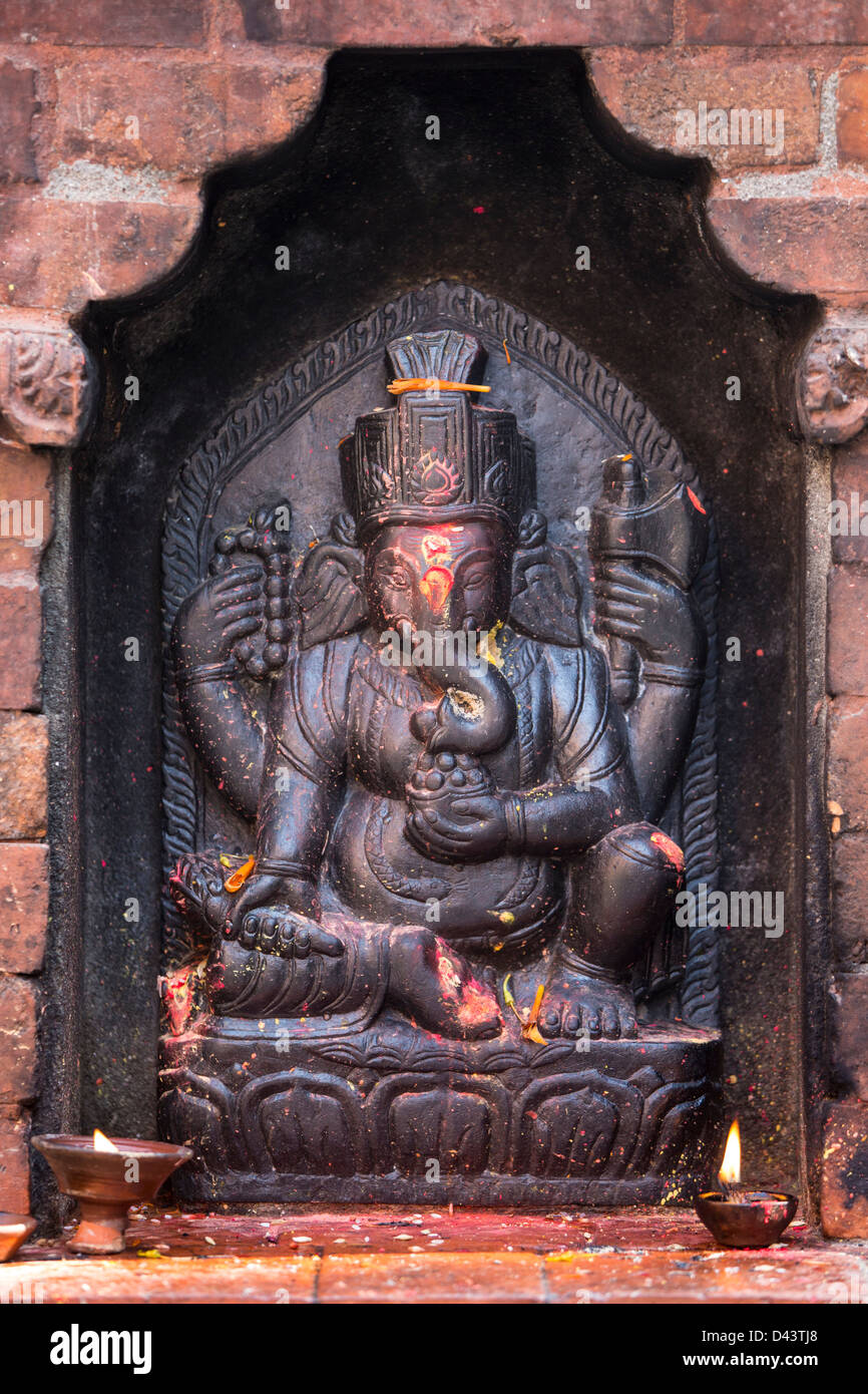 Ganesh statue kathmandu nepal hi-res stock photography and images - Alamy