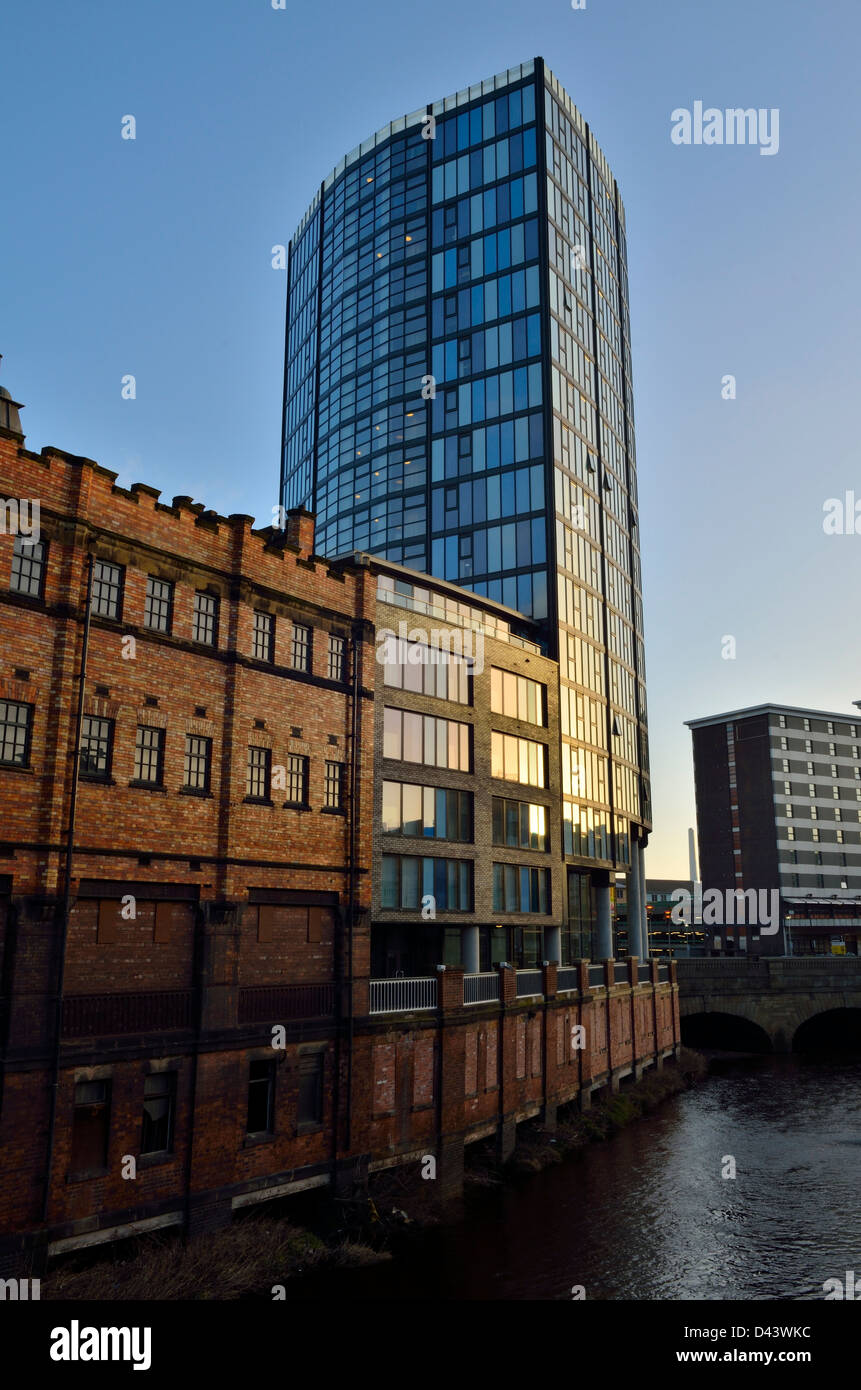i-quarter city architecture in Sheffield, England, UK Stock Photo - Alamy
