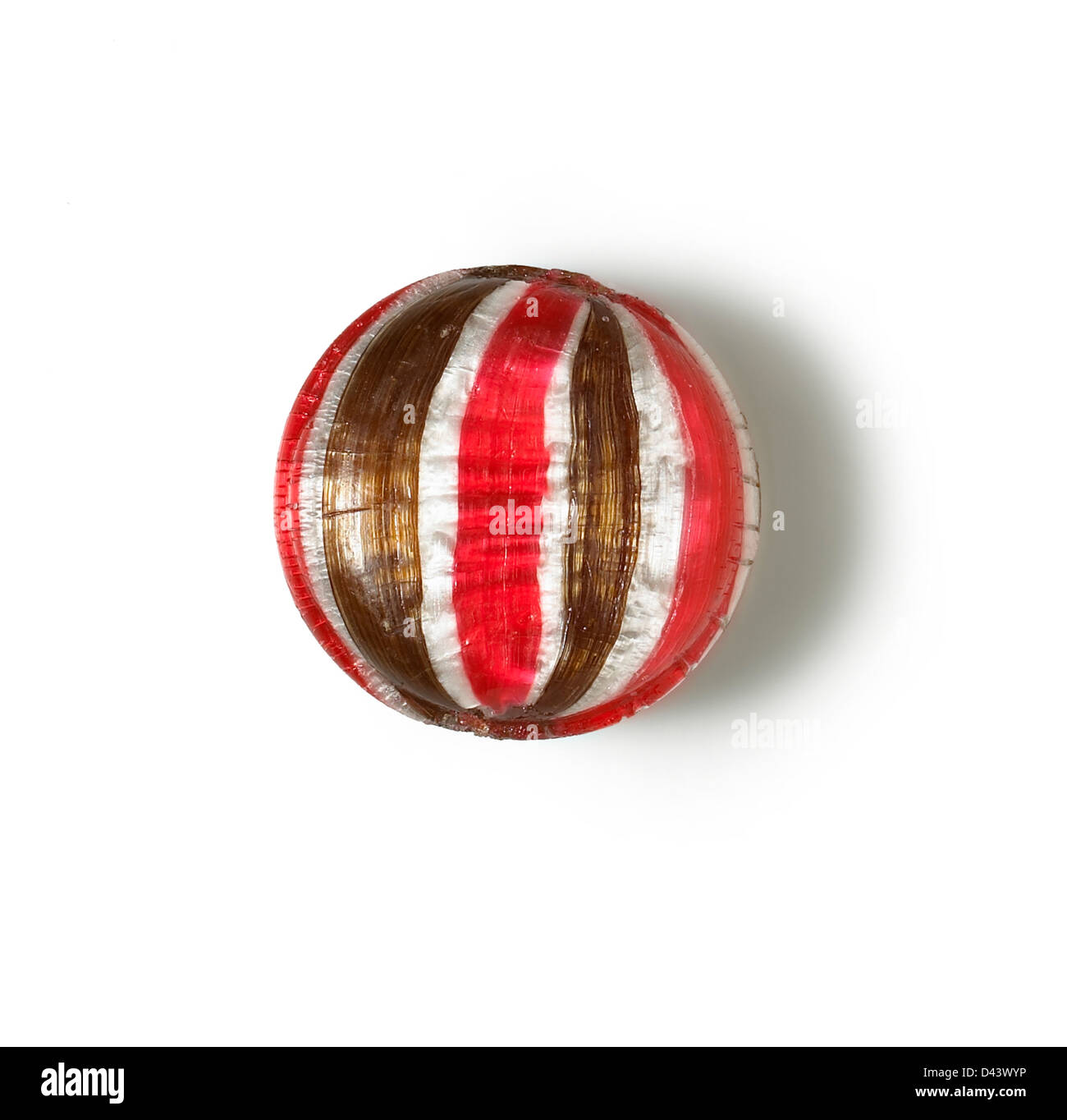 Single boiled sweet cut out white background Stock Photo - Alamy