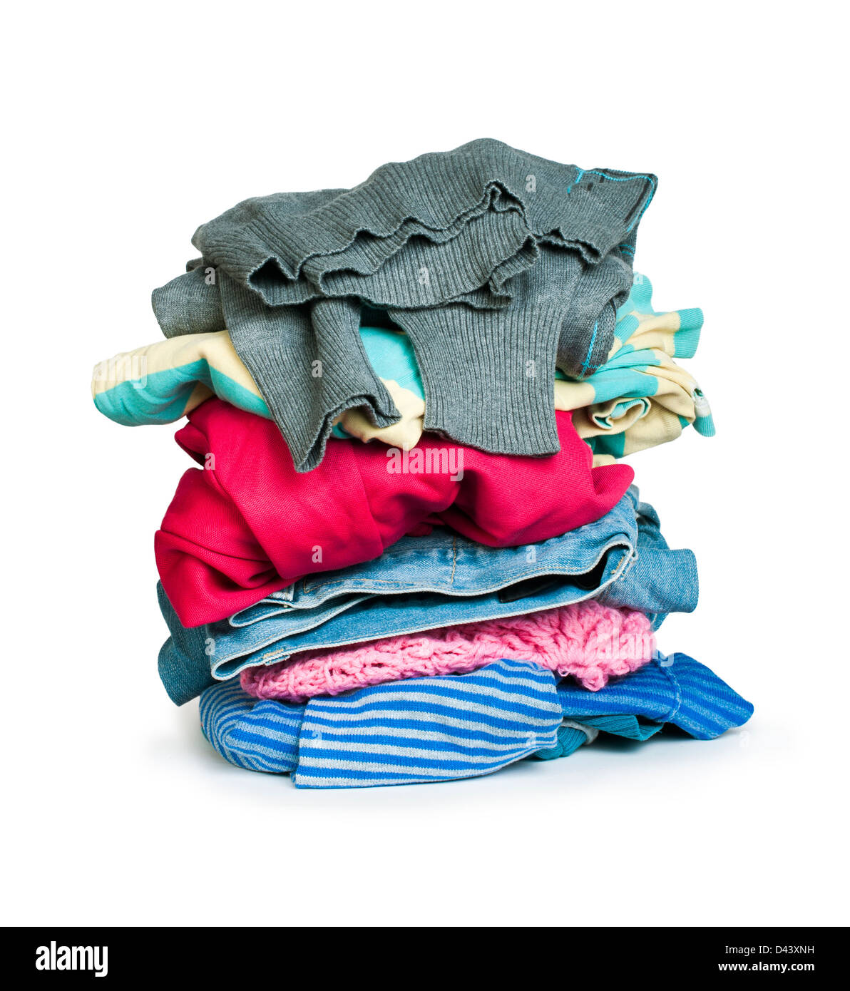 Dirty clothes pile hi-res stock photography and images - Alamy