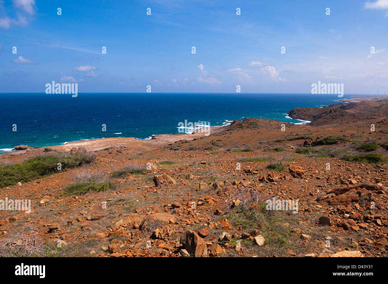 Scenic of Coast, Arikok National Park, Aruba, Lesser Antilles ...