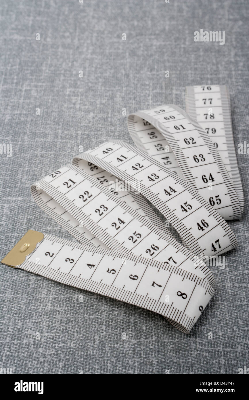 Close-up of Measuring Tape Stock Photo - Alamy