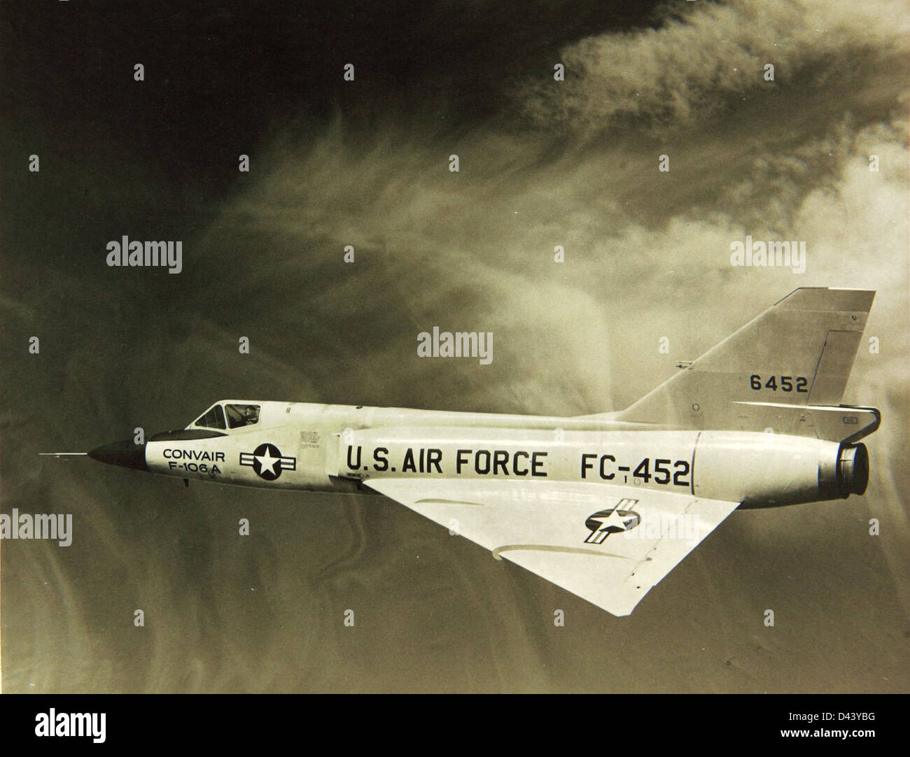 Convair , F-106, Delta Dart Stock Photo - Alamy