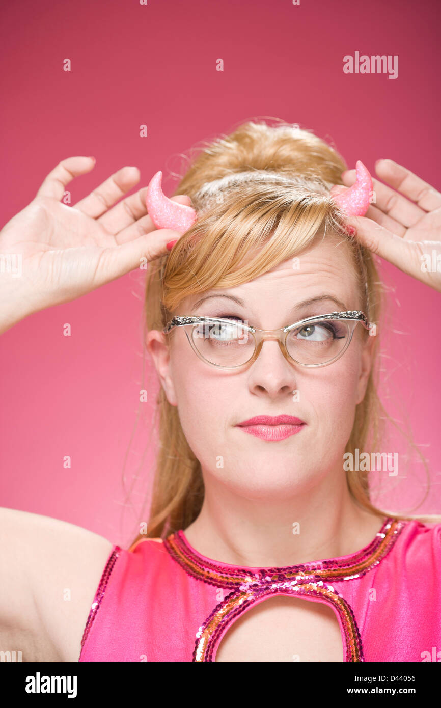 1950s portrait colour hi-res stock photography and images - Alamy