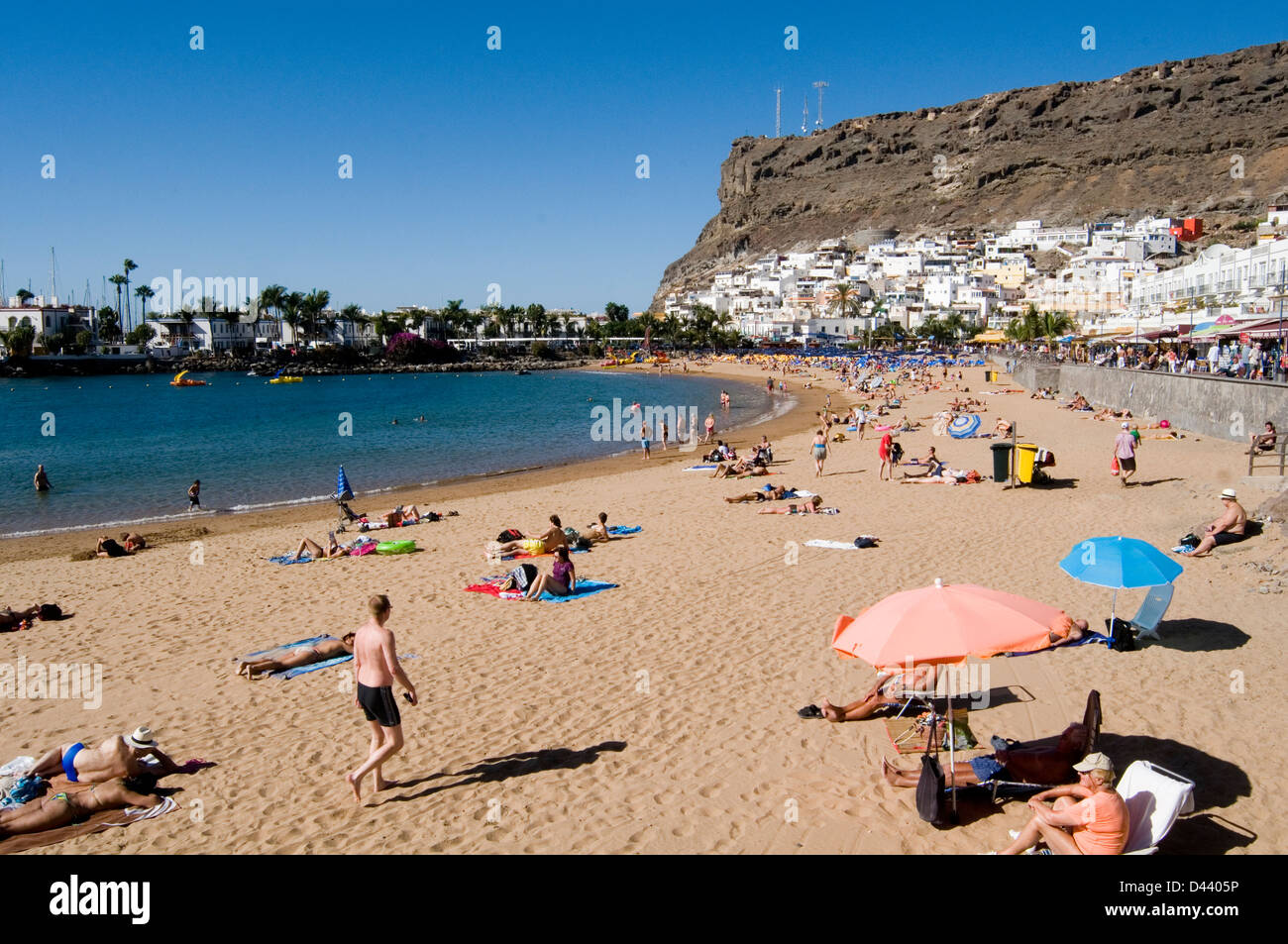 puerto rico gran canaria canary islands Stock Photo - Alamy