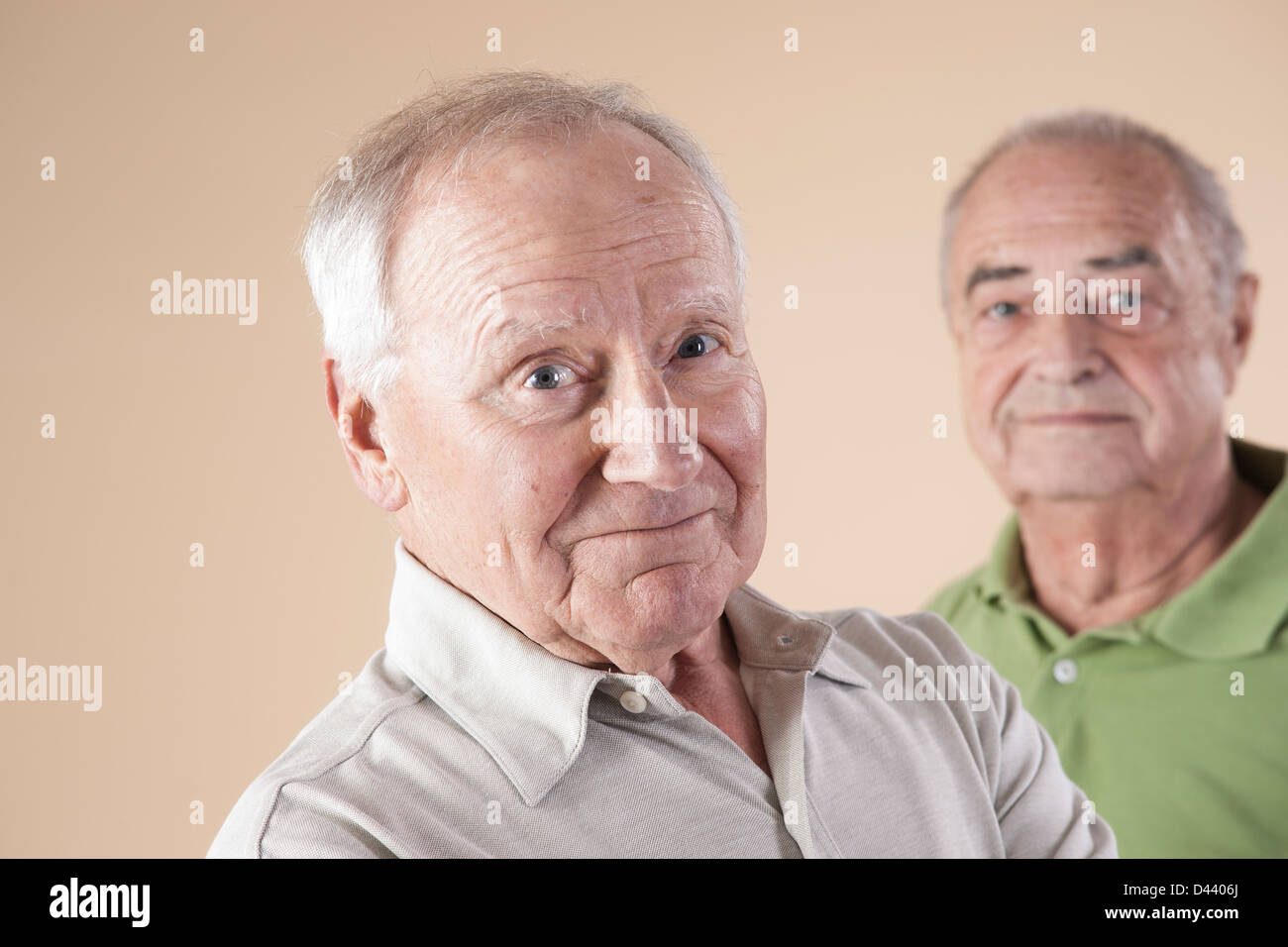 Old man dressed in beige hi-res stock photography and images - Alamy