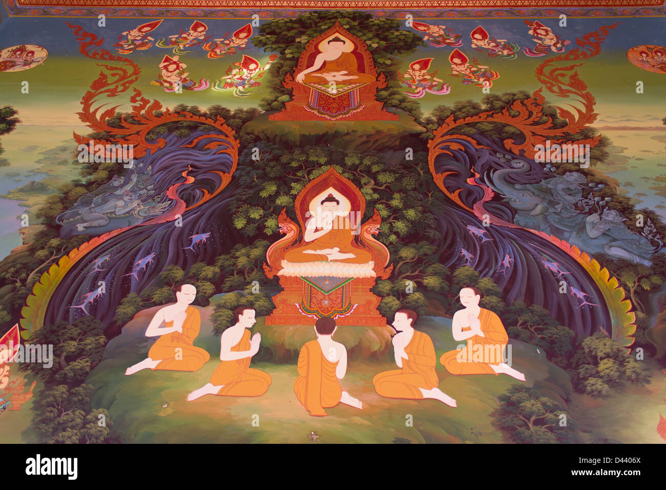 Famous Thai Painting