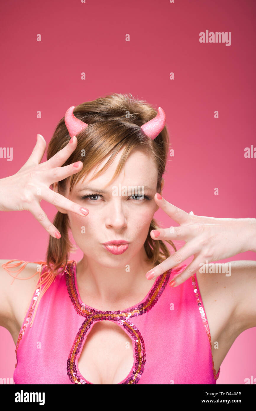 Demon gaze hi-res stock photography and images - Alamy