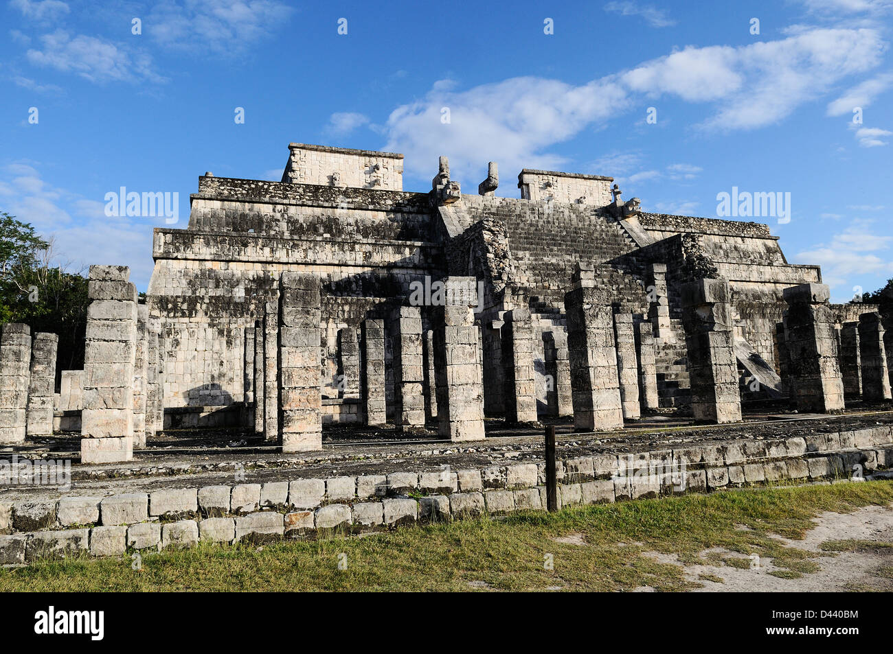 Chichen Itza feathered serpent pyramid, Mexico Stock Photo - Alamy
