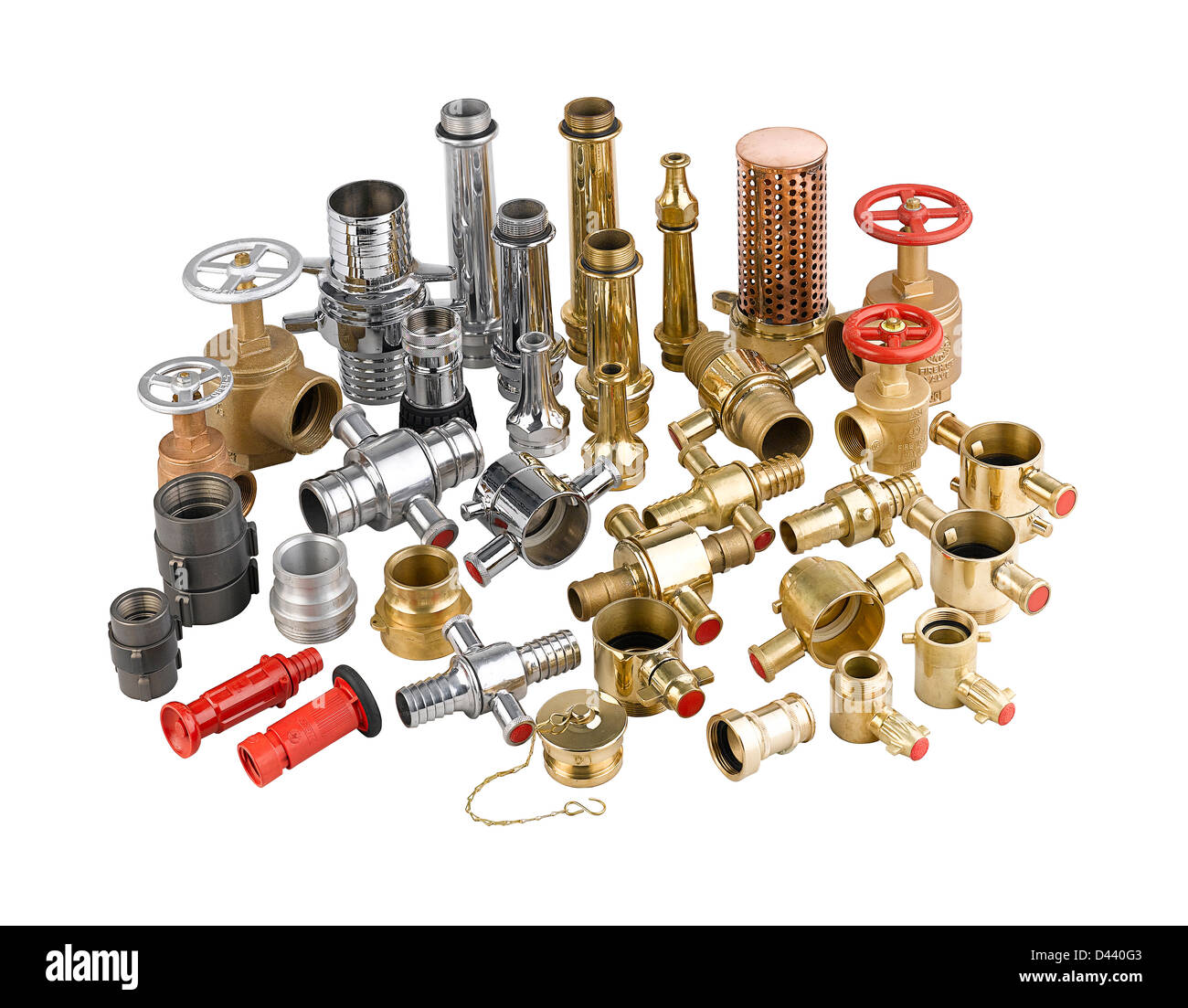 Fire hoses and accessory tubes that necessary for fire fighting systems ...