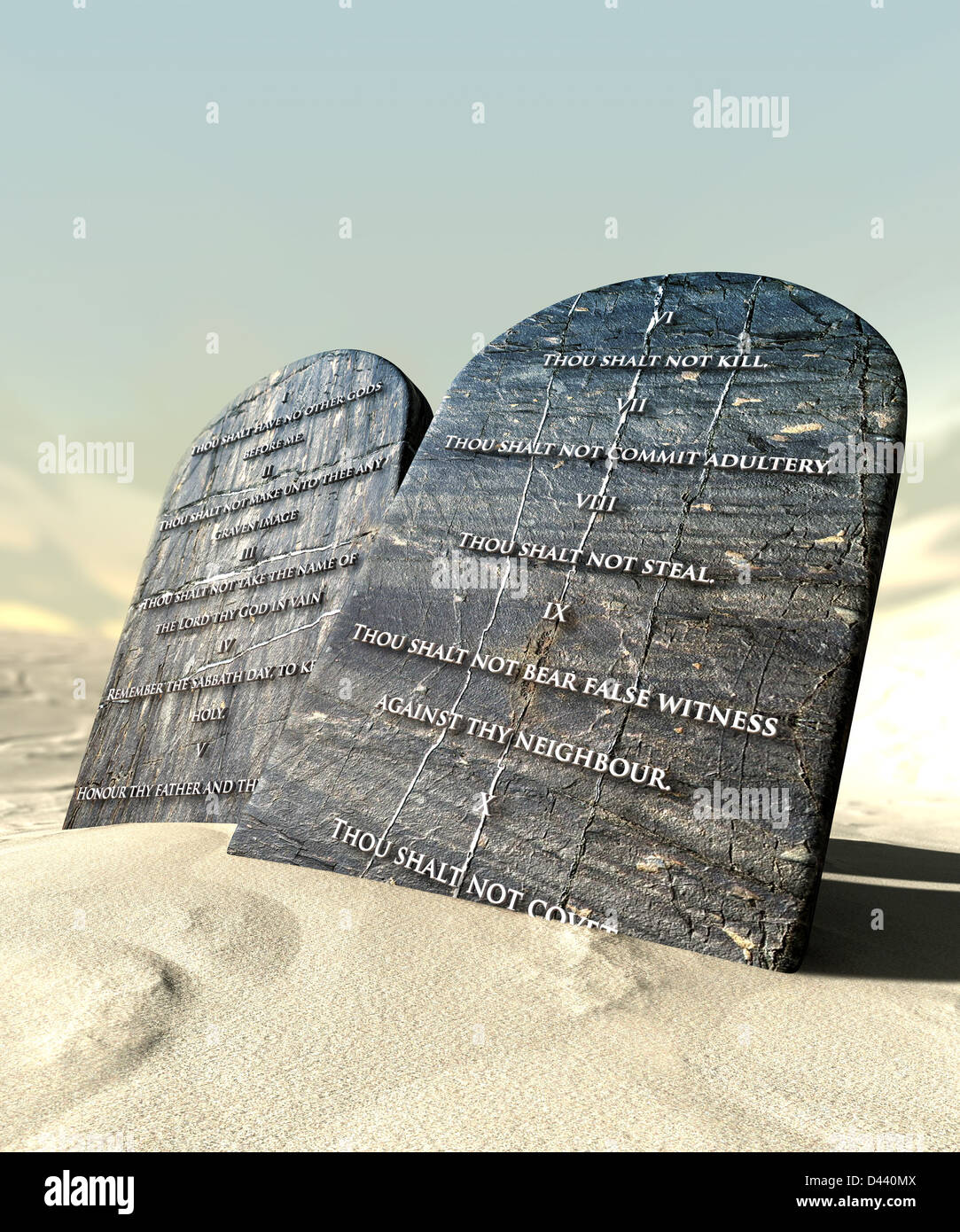 10 Commandments Tablets