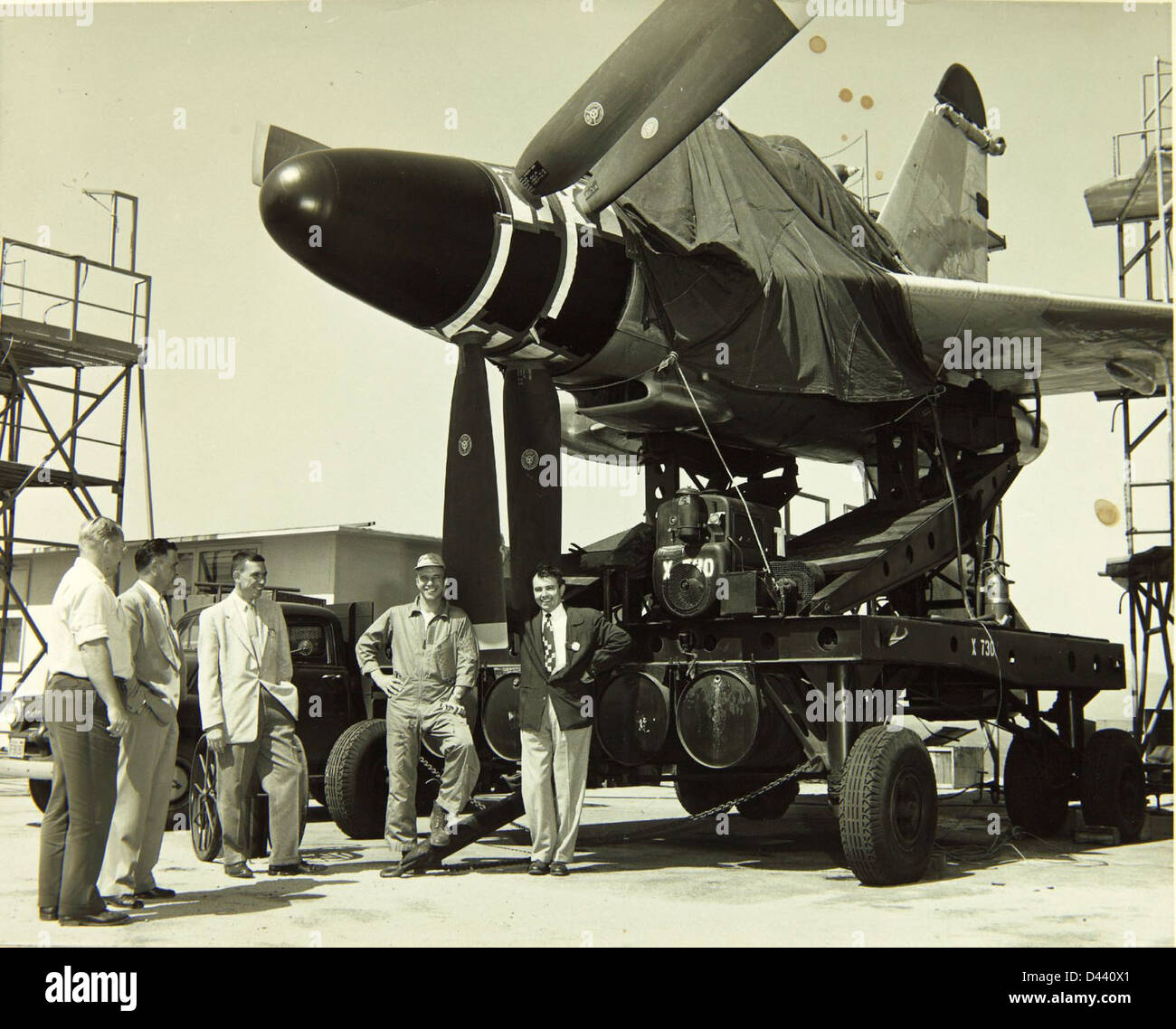 The Convair XFY Pogo was a unique experimental vertical takeoff and ...
