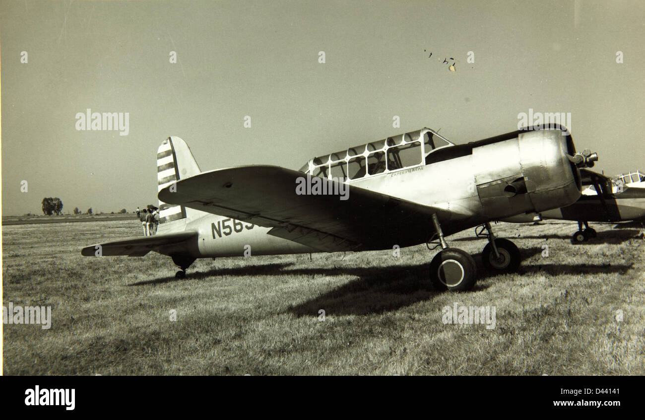 The Vultee BT-13 Valiant was a primary trainer aircraft used by the U.S ...