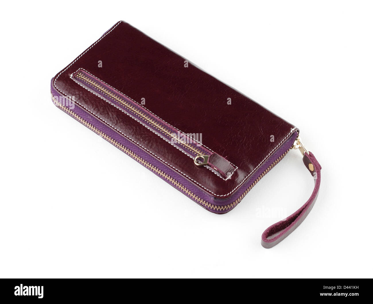 Beautiful lady wallets nice accessories isolated Stock Photo - Alamy