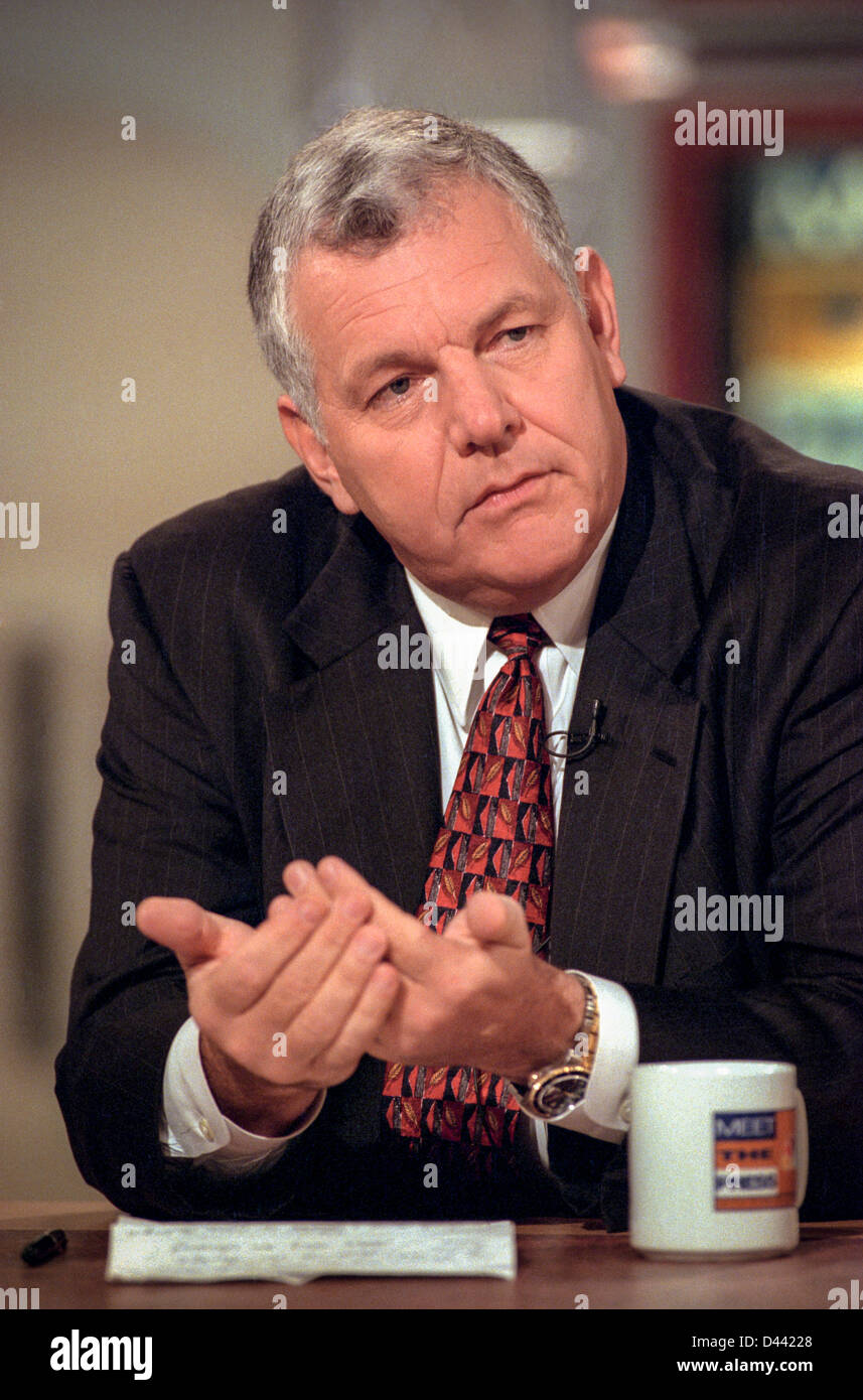 Conservative author and leader of Empower America, William Bennett ...