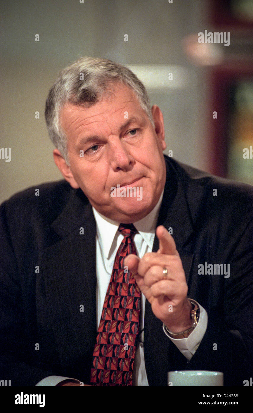 Conservative author and leader of Empower America, William Bennett ...