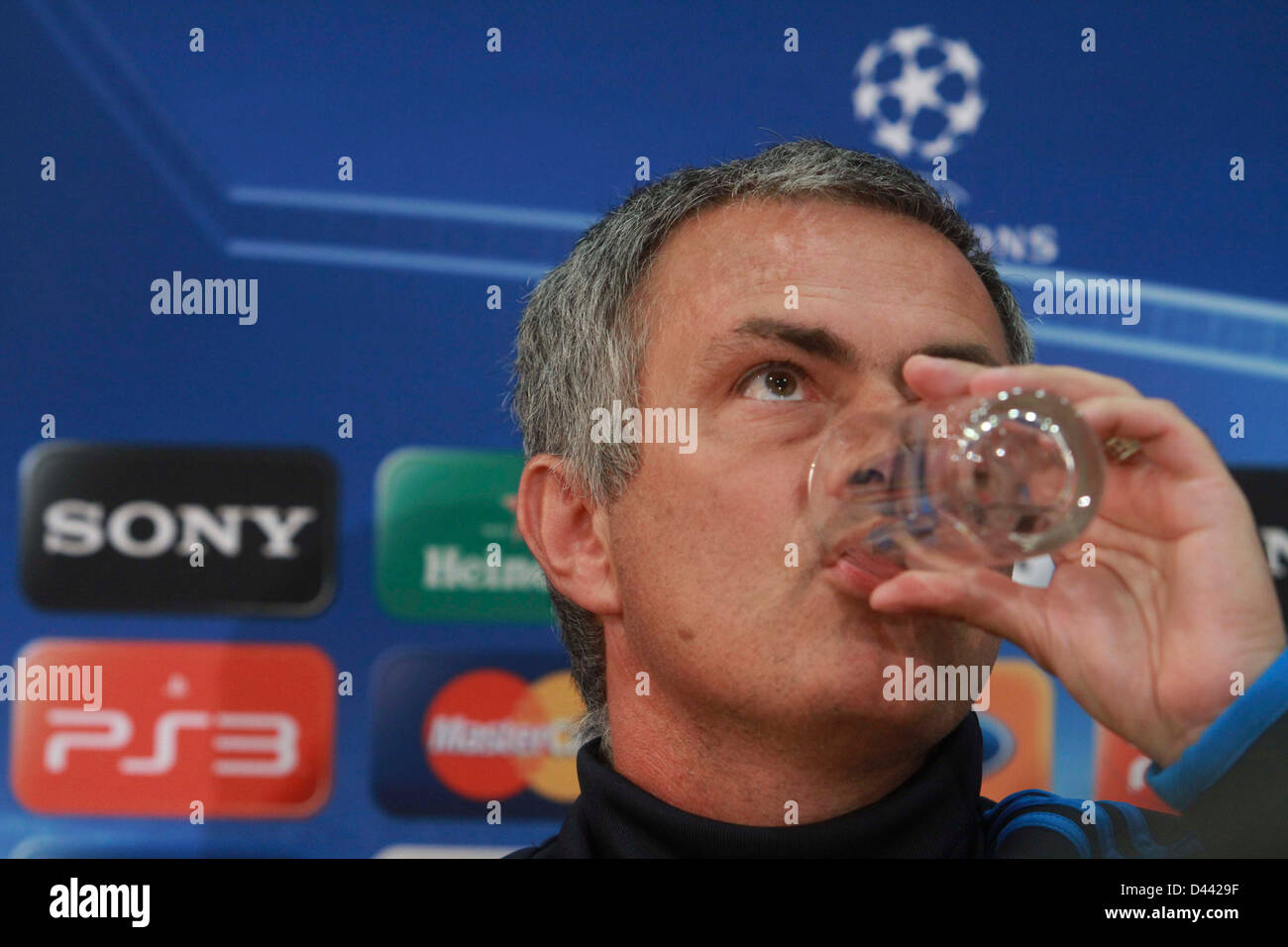 NICOSIA,CYPRUS,MARCH 26:Jose Mourinho during press conference of the ...