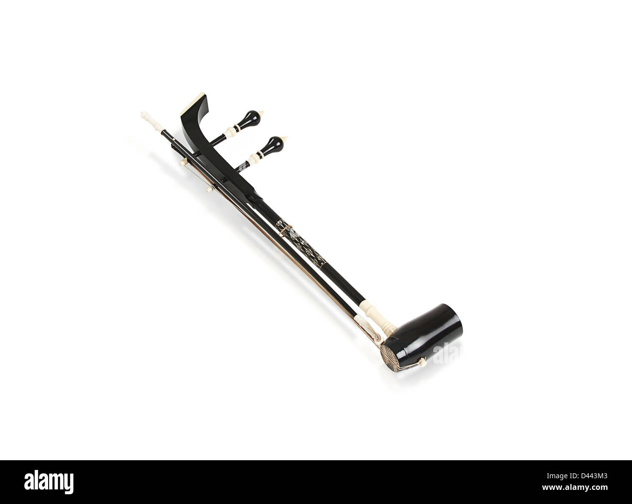 Treble fiddle or soprano Sounded string Thai music instrument Stock ...