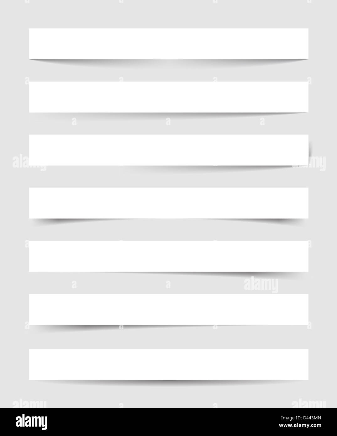 Vector transparent shadows. Raster version Stock Photo - Alamy