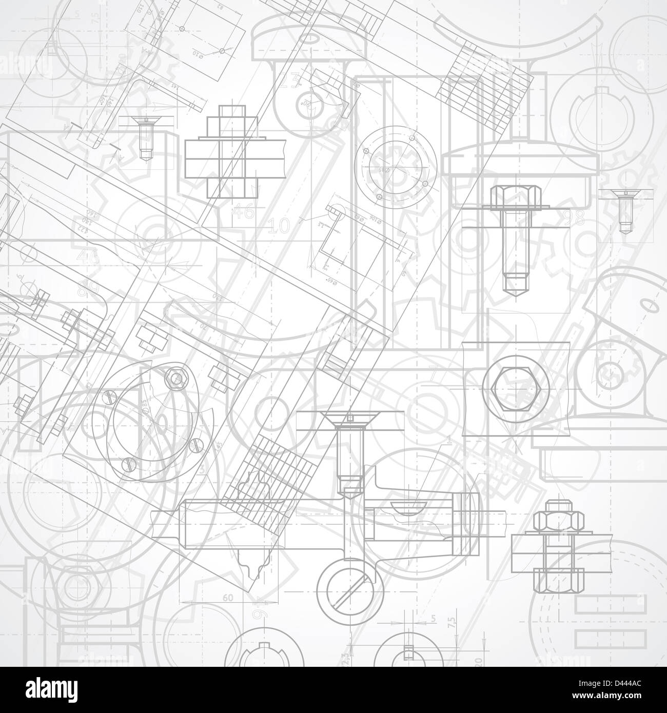 Abstract industrial background. Raster version Stock Photo - Alamy