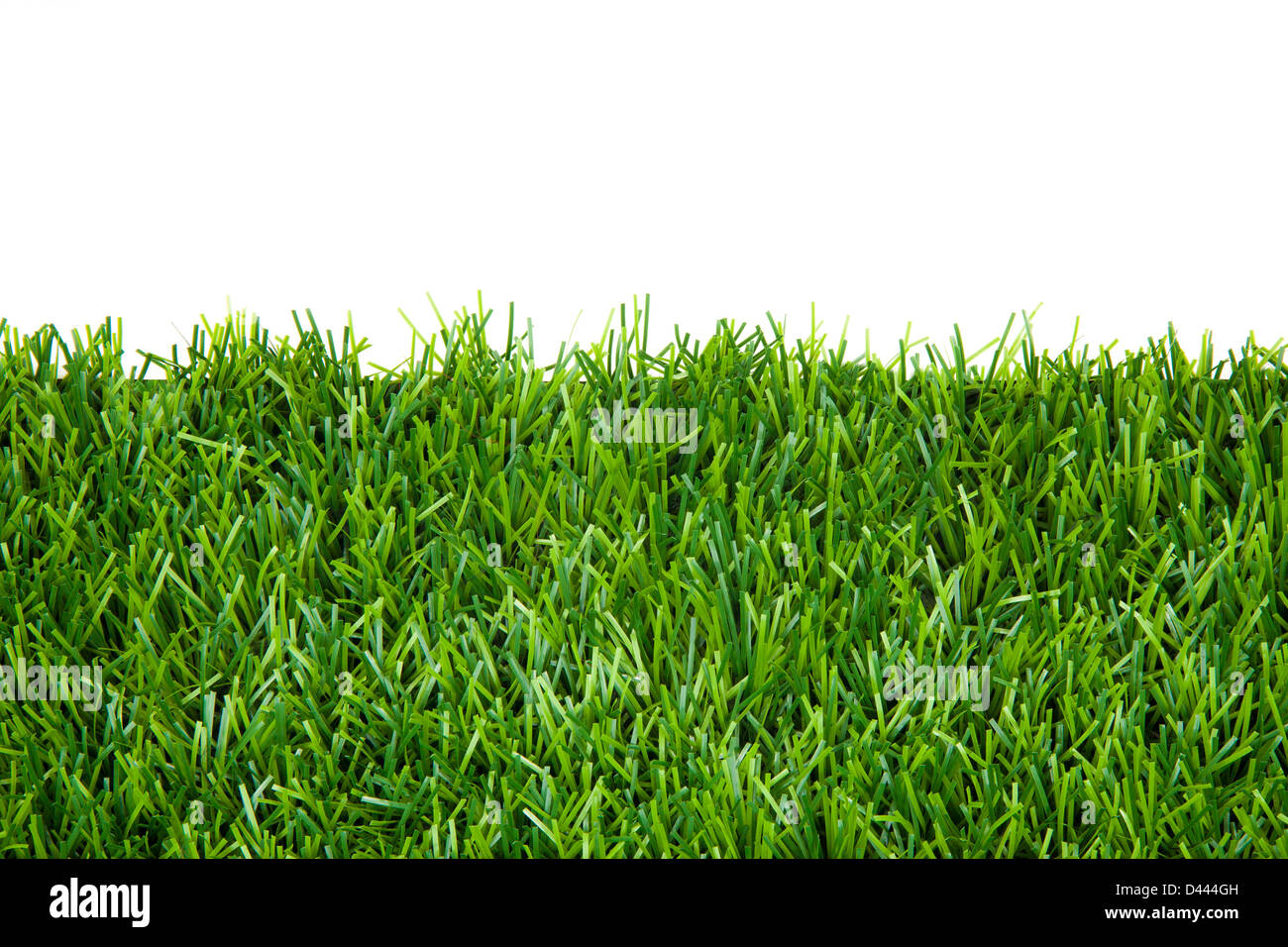 frame background with green grass isolated Stock Photo - Alamy