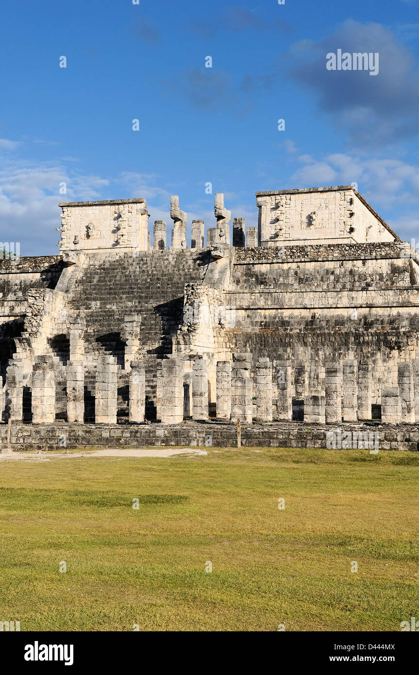 Chichen Itza feathered serpent pyramid, Mexico Stock Photo - Alamy