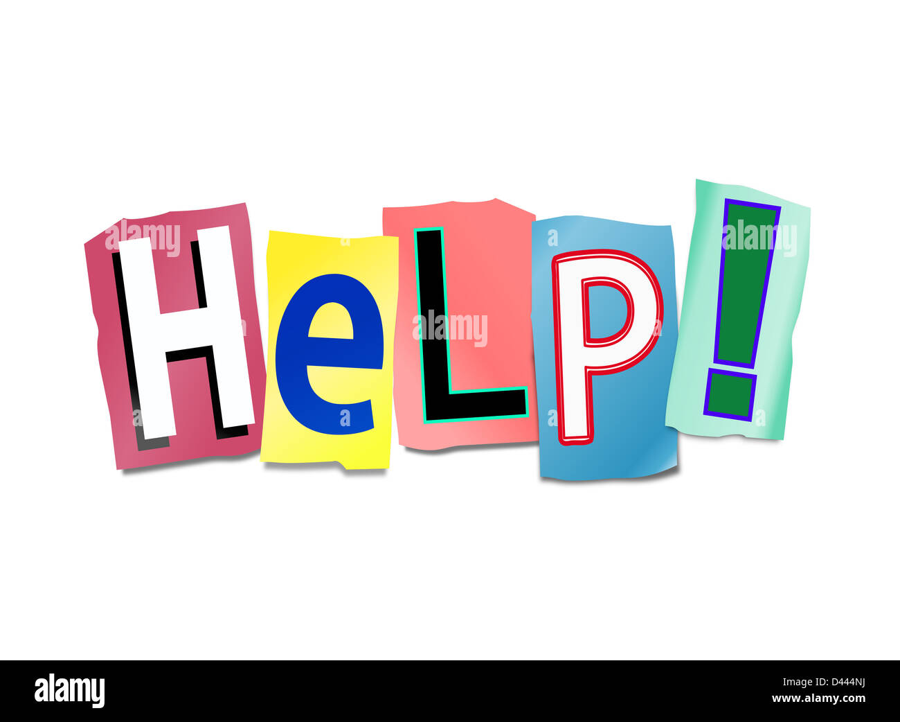 Needing help Cut Out Stock Images & Pictures - Alamy
