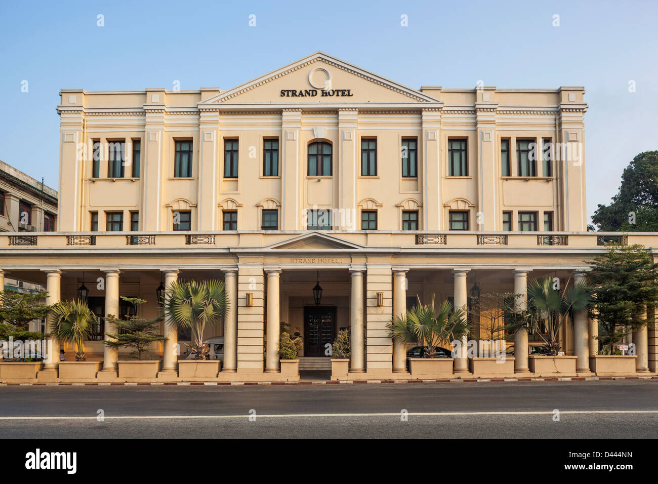Myanmar, Yangon, Strand Hotel Stock Photo - Alamy