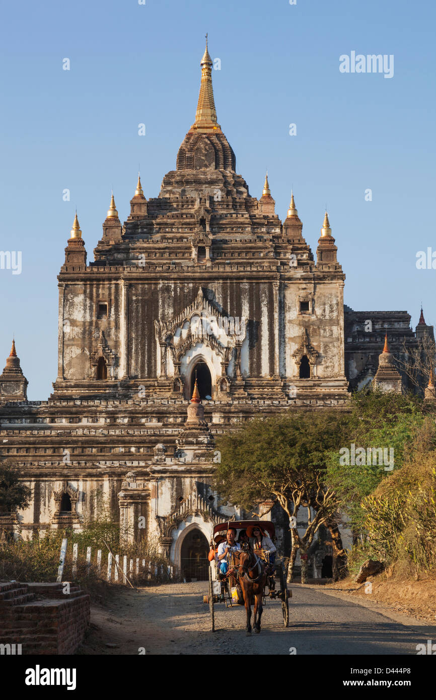 Myanmar, Bagan, Thatbyinnyu Temple Stock Photo - Alamy