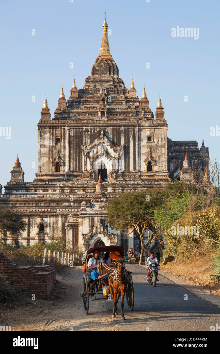 Myanmar, Bagan, Thatbyinnyu Temple Stock Photo - Alamy