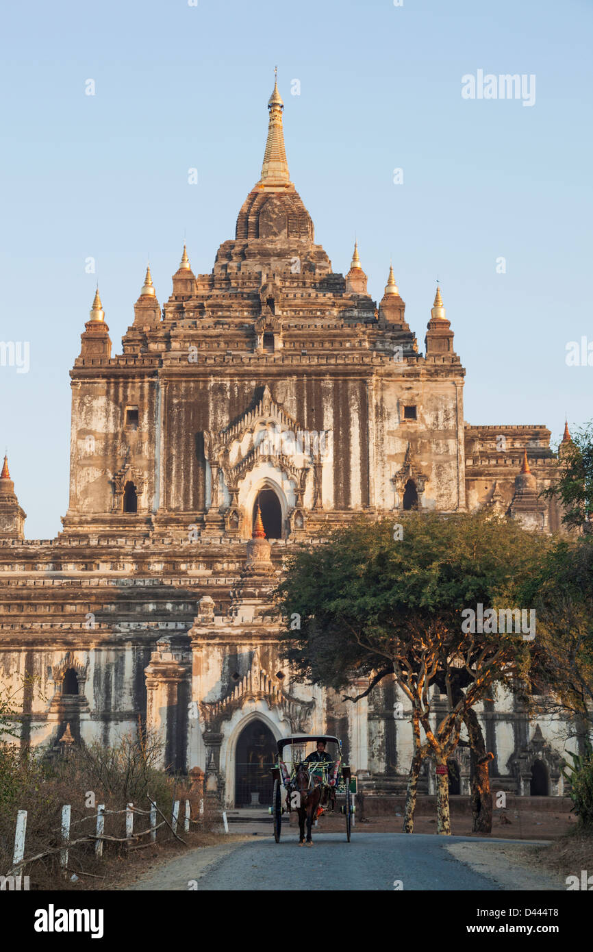 Myanmar, Bagan, Thatbyinnyu Temple Stock Photo - Alamy