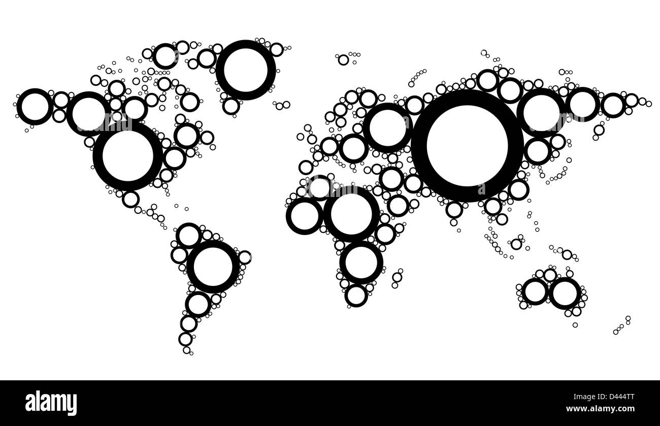 World map concept Stock Photo - Alamy