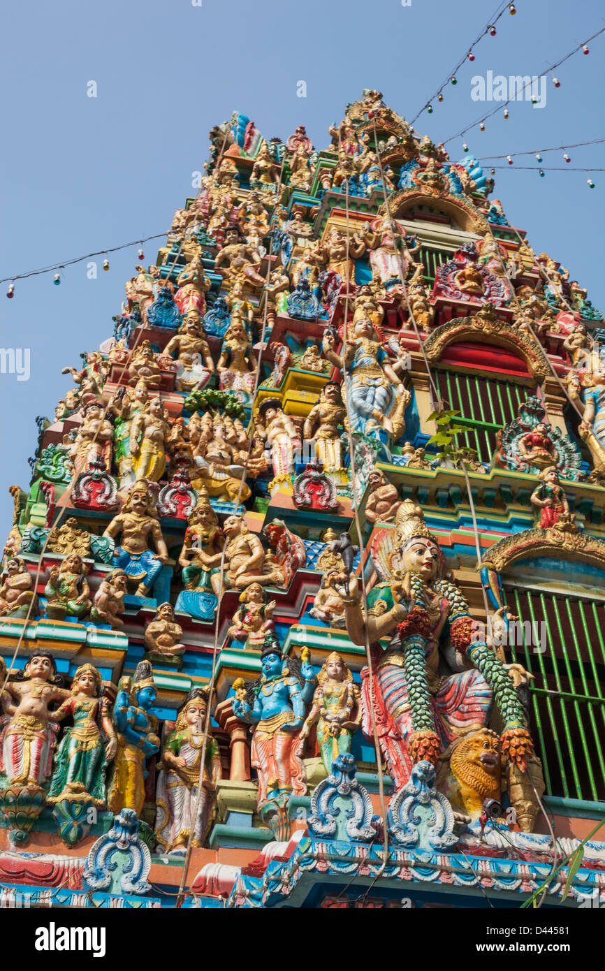 Myanmar Yangon Shri Kali Hindu Temple Stock Photo Alamy
