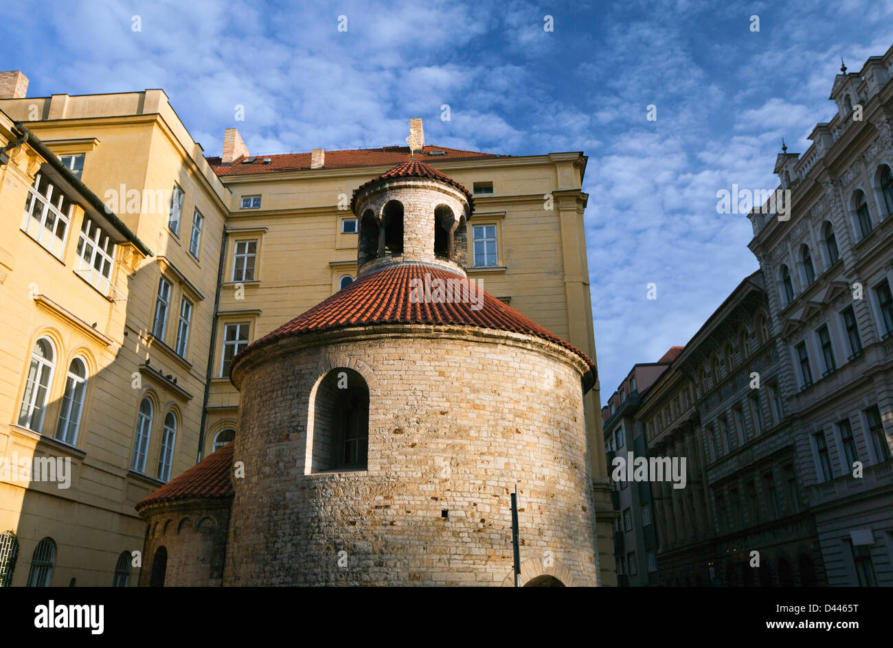 Rotunda of the Holy Cross, Old Town, Prague Stock Photo - Alamy